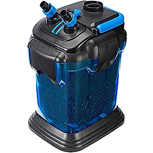 Penn-Plax Cascade 1000 Canister Filter and Optimizer Pre-Filter Aquarium Maintenance Bundle – Provides Physical, Biological, and Chemical Filtration