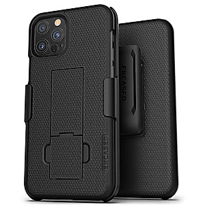 Encased DuraClip Holster for iPhone 12 Pro Case with Belt Clip (iPhone 12 Pro)