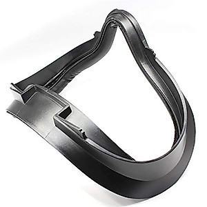 CALIDAKA VR Facial Interface Bracket & PU Leather Foam Face Pad Replacement & Anti-Leakage Nose Pad & Protective Lens Cover Comfort Replacement Parts for Oculus Quest 2 Headset