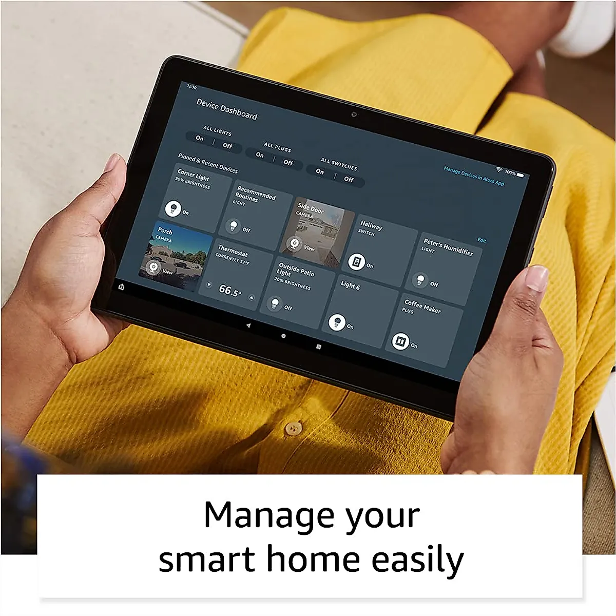 Fire HD 10 Plus tablet, 32 GB, Slate + Bluetooth keyboard + 12-month Microsoft 365 Personal subscription for up to 5 compatible devices (auto-renews), without lockscreen ads
