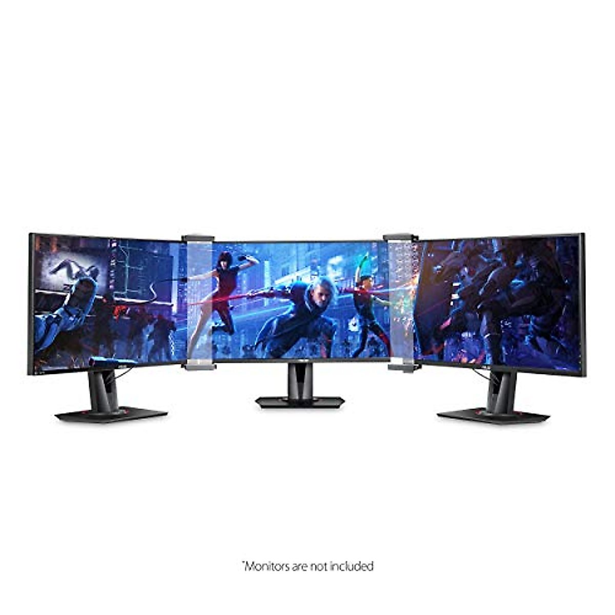 ASUS ROG Bezel-Free Kit ABF01 Universal Multi-Monitor Setup with Optical Micro-structures Easy Assembly (Set of 2)