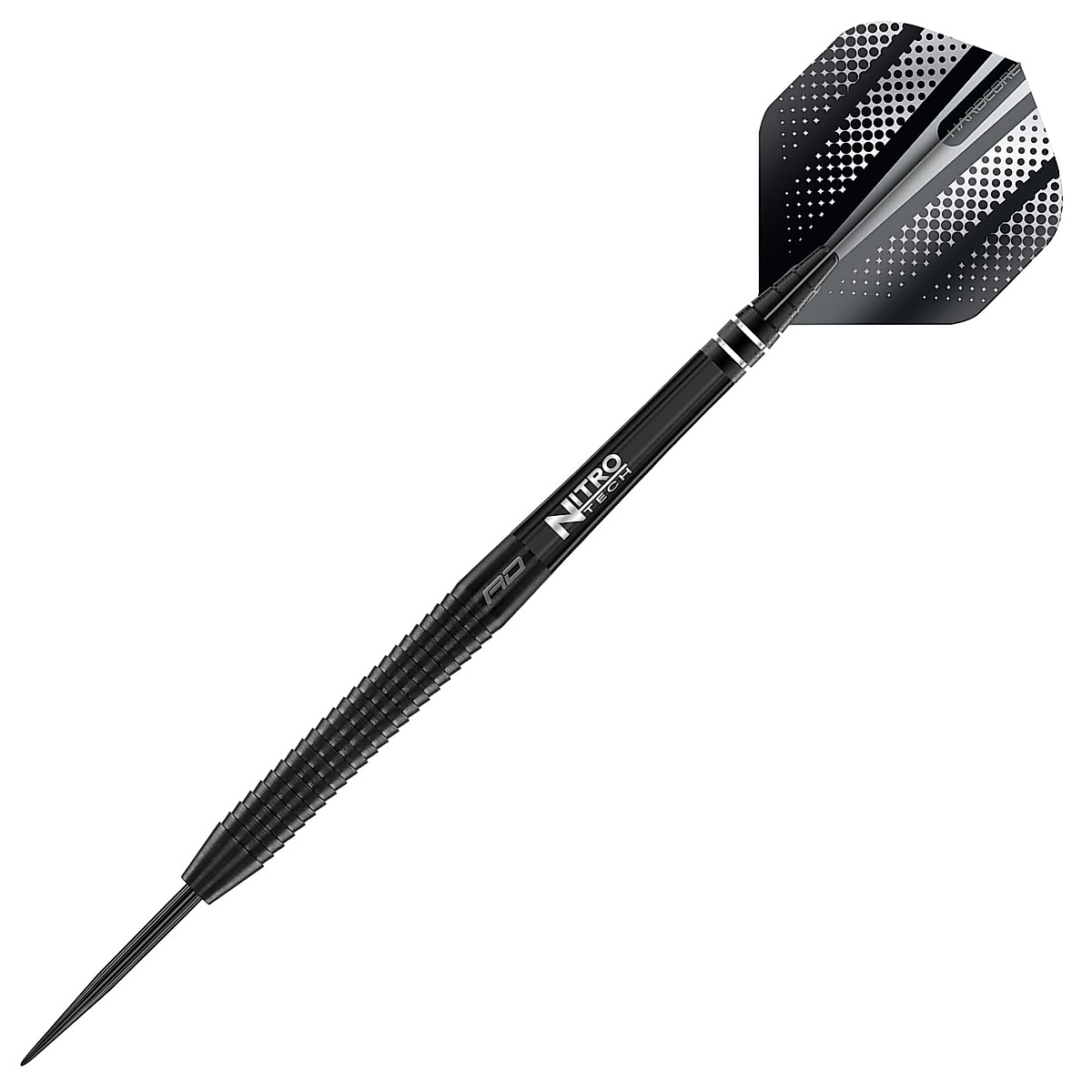 RED DRAGON Razor Edge Black 26g Tungsten Darts with Flights and Stems