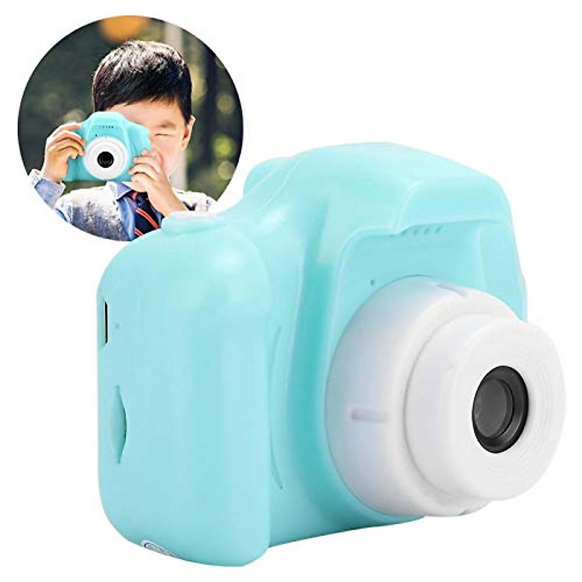 Wosune Digital Camera， Portable Outdoor Camera Toy Camera Camera， Home Camera for Room Decor Kid(Green)