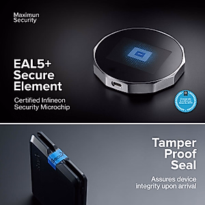 SecuX Crypto Wallet Bundle - V20 + W10 Hardware Wallet - w/Touch Screen, USB & NFT Support - Easily Manager Your Bitcoin, Ethereum, BTC, ETH, LTC, Doge, BNB, Dash, XLM, ERC20, BSC and More