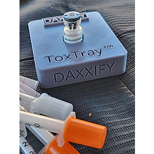 ToxTray Tower 3D Printed Spill-Resistant Vial Holder for Botox, Xeomin, Dysport, Jeuveau, Daxxify Space-Saving for MedSpa Professionals - Ideal Gift for Nurses, NPS & PAs - Saves Money (Daxxify)