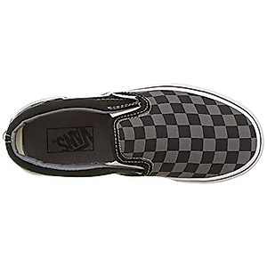Vans Boys' Classic Slip-On (Toddler/Youth - Black/Pewter - 10.5