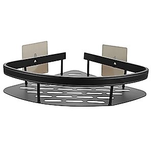 Holibanna Triangle Shelf Wall Mounted Shelves for Storage Corner Wall Shelves Bathroom Corner Storage Wall Floating Shelf Wall Mounted Bathroom Shelf Shower Towel Shelf Corner Shelf Tray