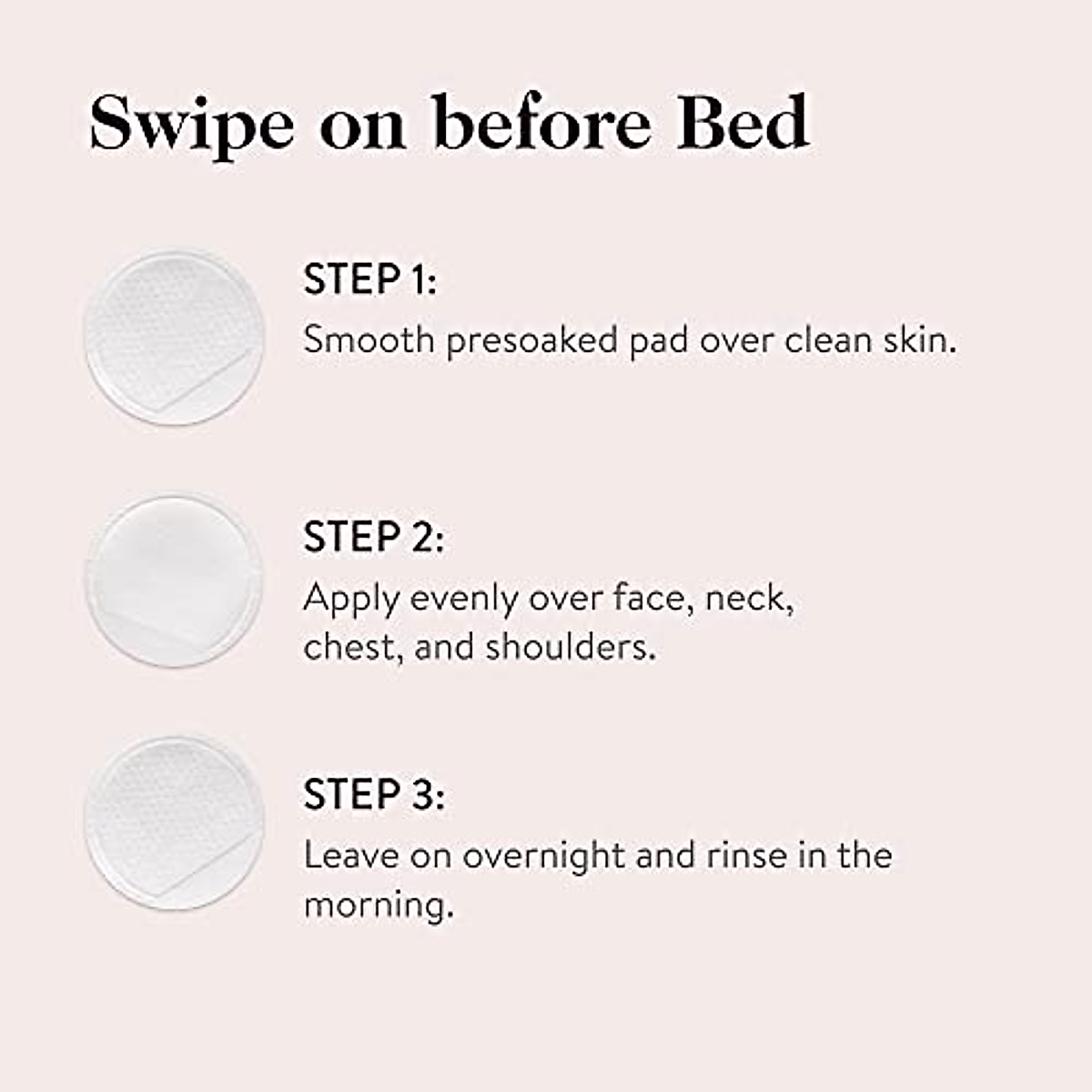 goop 15% Glycolic Acid Overnight Peel | Retexturizes, & Brightens Skin | Inspired by Professional Chemical Peels | 4 pack | Paraben and Silicone Free