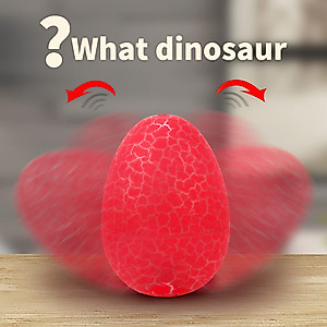 12 Dinosaur Eggs Toys, Surprise Pack with 12 Unique Dinosaur Figures,Goodie Bag Stuffers,Pinata fillers, Easter Eggs dongcoh,Carnival Prizes Treasure Box，Birthday Party Gifts for Kids