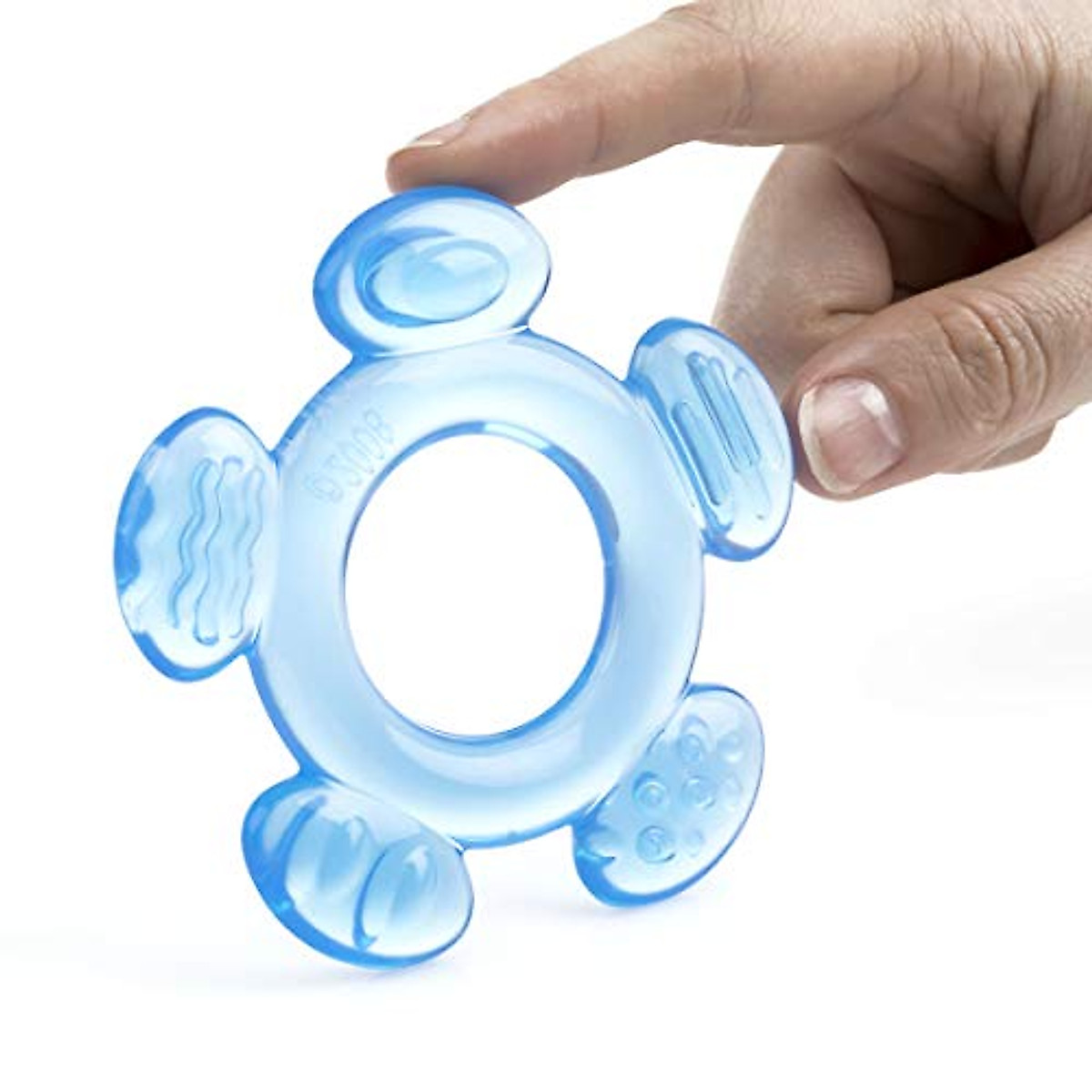 Nuby 3 Step Soothing Teether 3 Piece Set, BPA Free - Assorted Color