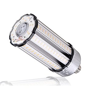 54 Watt LED Corn Bulb -Aries III Series - 7,200 Lumens -5000K - E26 Standard Base - Built-in 4KV Surge-Dimmable