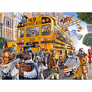 Ravensburger 12974 Pet School Pals 150 Piece Puzzles for Kids, Every Piece is Unique, Pieces Fit Together Perfectly