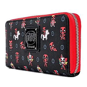 Loungefly x Deadpool 30th Anniversary Zip-Around Wallet