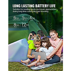 Tablet 10.1 Inch Android 11 Tablets,Quad-Core Processor 3GB RAM 64GB ROM,1280 * 800 IPS Touch Screen,Dual Speaker,2.0 Front + 8.0 MP Rear Camera,Long Battery Life and GMS Certified Tablet