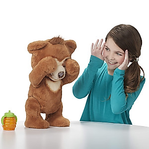 FurReal Cubby, The Curious Bear Interactive Plush Toy, Ages 4 & Up