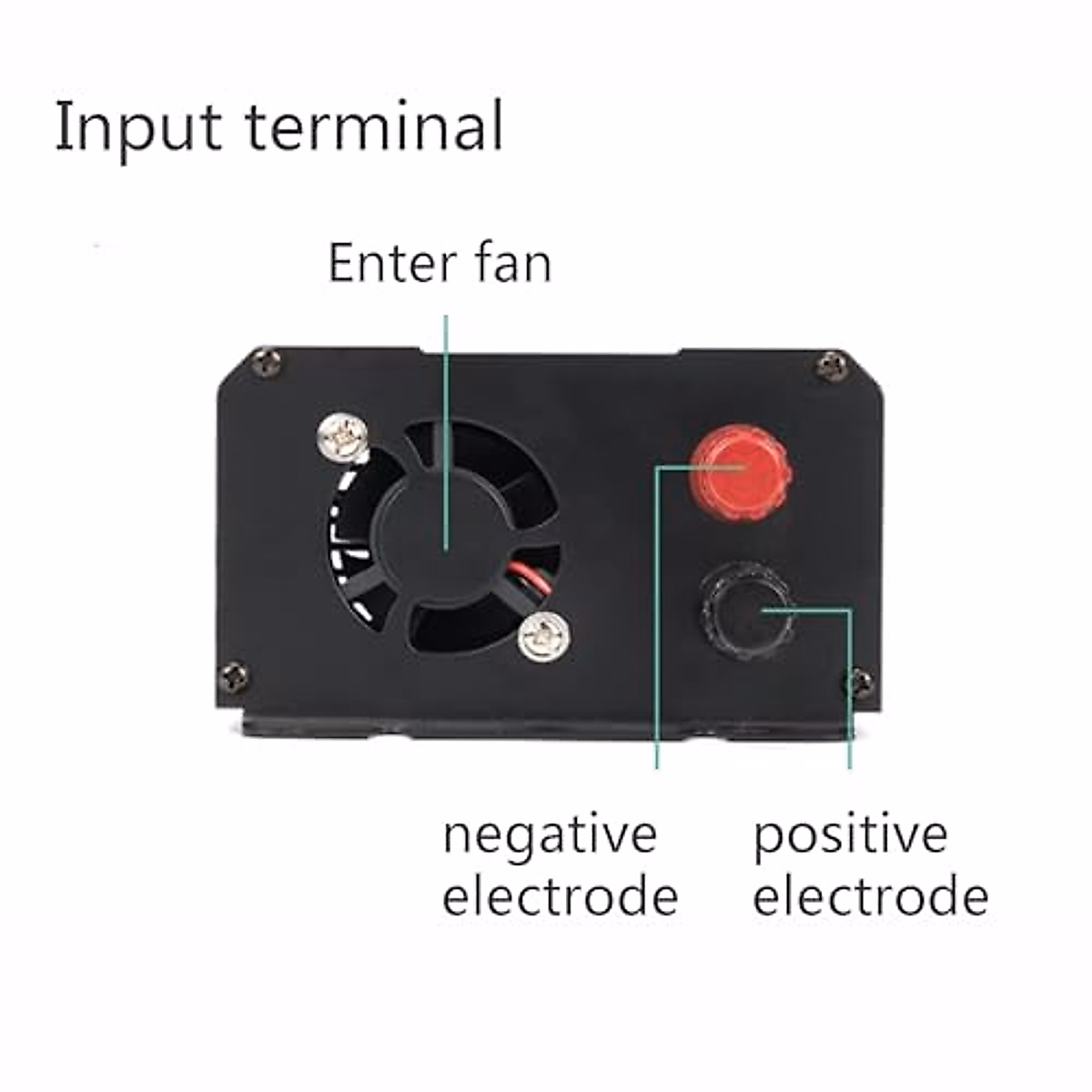 Correction Wave Inverter 500W Car Inverter 12V to 220V USB Portable Multi-Function Power Converter (Size : 220V)