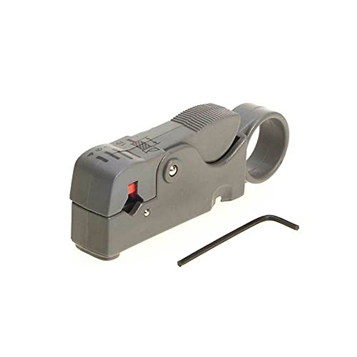 Cables Direct Online - Deluxe Rotary Coax Coaxial Cable Stripper Cutter Tool RG58 RG6 RG59 Quad, Dual
