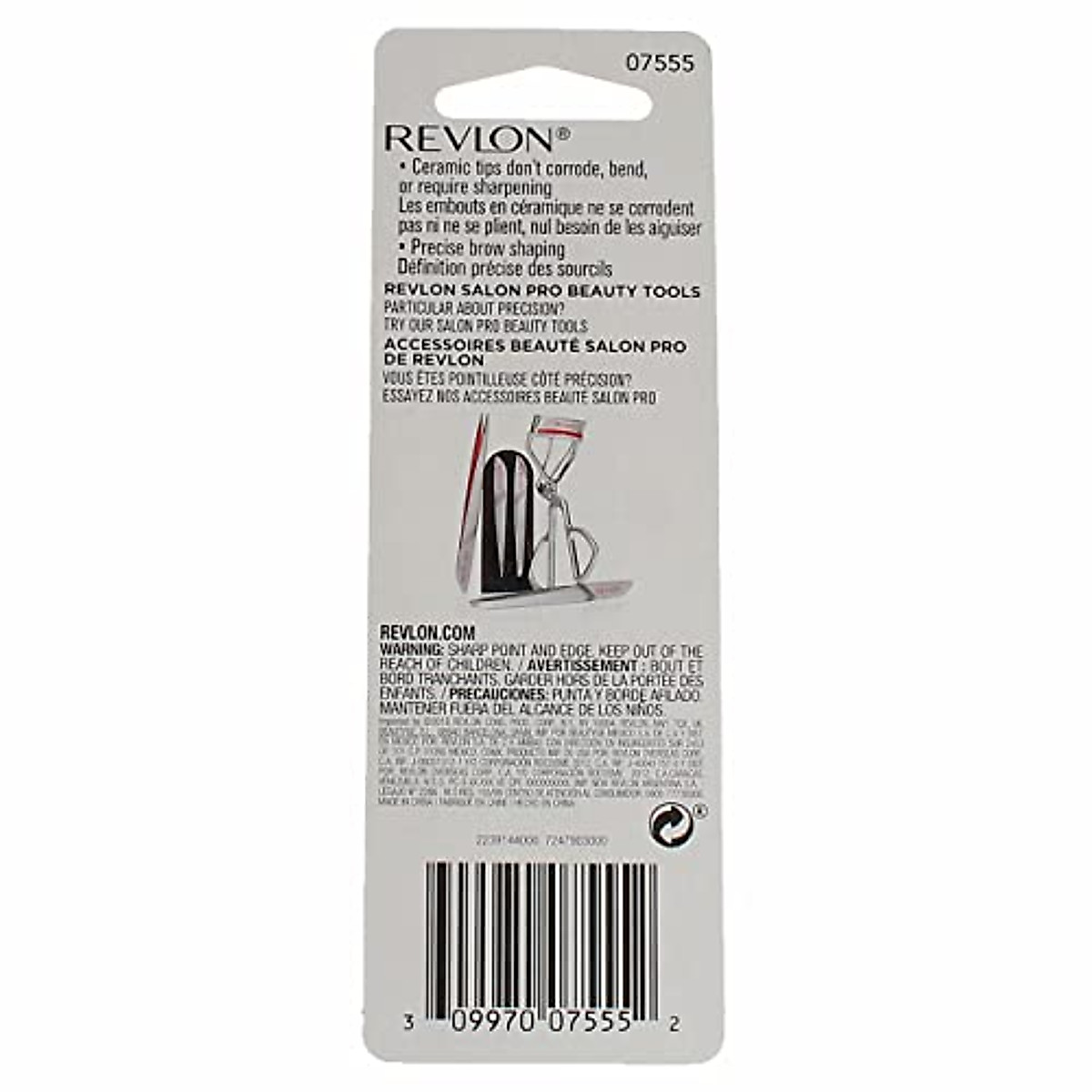 REVLON Ceramic Tip Slant Tweezer