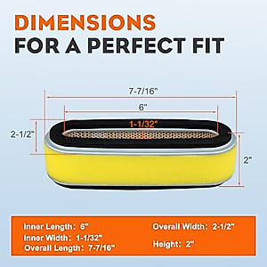 HR214 Air Filter Spark Plug for Hon-da GXV120 GV200 HR194 HR195 HRA214 HRA215 HRC215 HR21 Lawn Mower 17210-ZE6-505 17210-ZE6-003