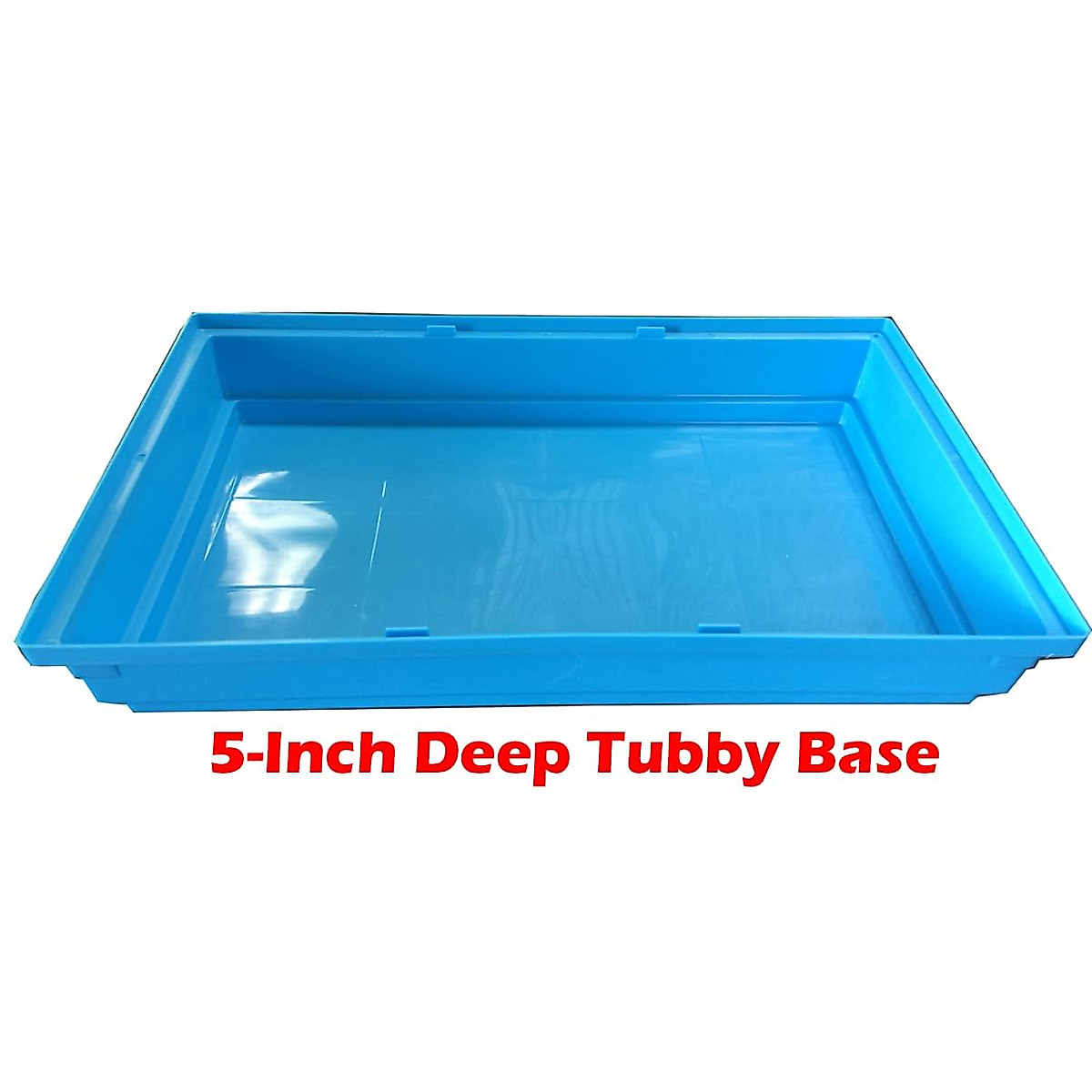 Extra Large 23" Multi-Floors Hamster Mansion Mouse Habitat Gerbil Home Rat House Small Animal Critter Expandable and Customizable Cage with Hide House Running Wheels Food Dish Water Bottle Deep Base