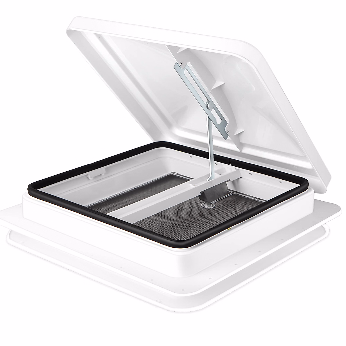 Livpow RV or Trailer Roof Vent - Manual 14" x 14"