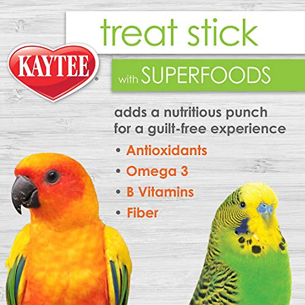Kaytee Avian Superfood Treat Stick Blueberry 5.5 Ounces