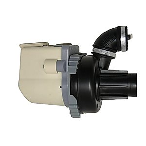 Dishwasher Circulation Pump Motor Replaces For Whirlpool WDF310PCAD1 WDF310PCAS0 WDF310PCAS1 WDF310PCAT0 WDF310PCAT1 WDF310PCAW0 WDF310PCAW1 WDF310PLAB0 WDF310PLAB1 WDF310PLAB2 WDF310PLAB3 WDF310PLAB4