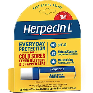 Herpecin L SPF 30 Lip Protectant 0.1 OZ (5 Pack)