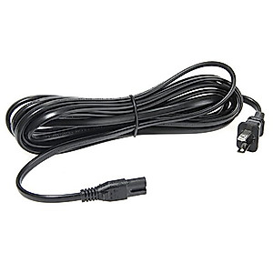 Amazon Basics Replacement Power Cable for PS4 Slim and Xbox One S / X - 12 Foot Cord, Black