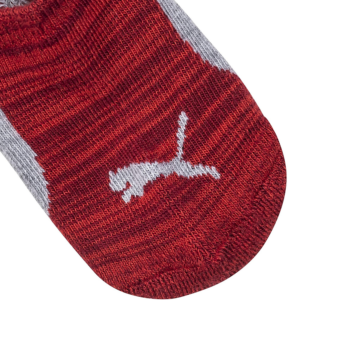 PUMA Baby 6 Pack No Show Socks, Navy, 2-4T