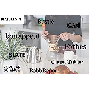 Barista Warrior Compatible with Hario V60 Pour Over Coffee Filters - Reusable Stainless Steel - Best Coffee Maker and Bar Accessories (Gold Titanium Coated)