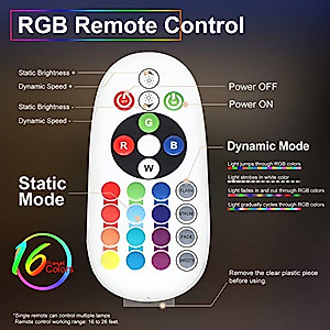 Magshion LED Light-Up Serving Tray 16 Color Cocktail Party Service Delivery Tray Rechargeable Multicolor Lighting Serving Trays Barware with Remote for Music Theme Birthday Party