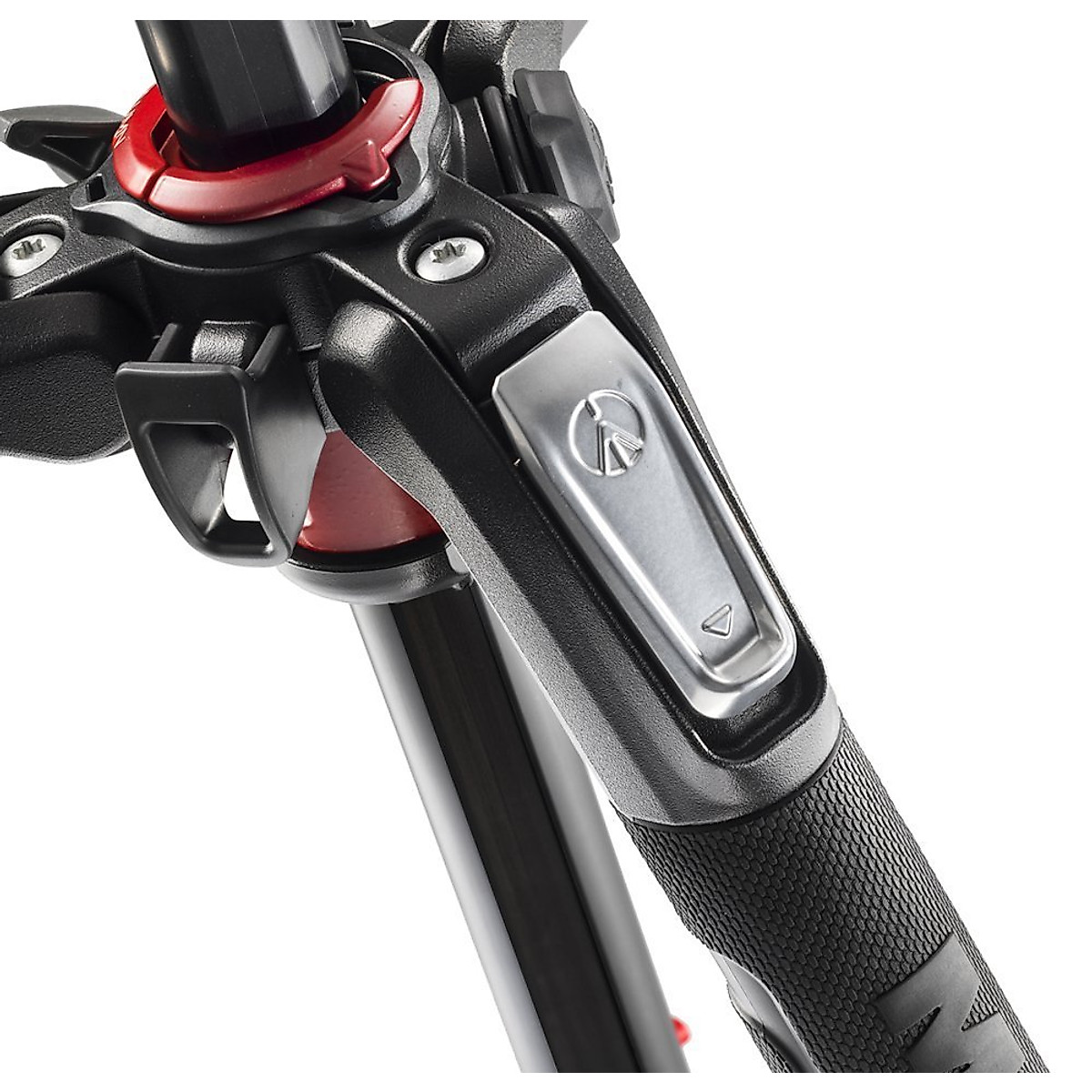 Manfrotto MT190CXPRO4 4 Section Carbon Fiber Tripod Legs with Q90 Column (Black) Includes A Bonus ZAYKiR Tripod Strap Non-Slip with Two Quick-Release Loops (Black)