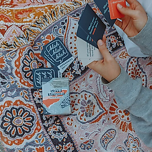 FLUYTCO Love Lingual: Friends & Family - Better Language for Better Love - 150 Conversation Starter Questions and Icebreakers - Relationship and Team Building Card Game