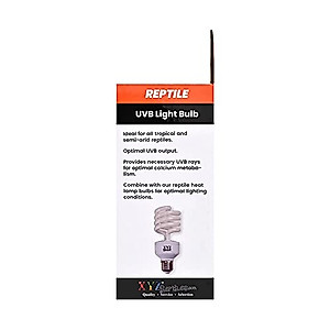 XYZReptiles 26 Watt Reptile UVB Bulb 15.0 Reptile Light