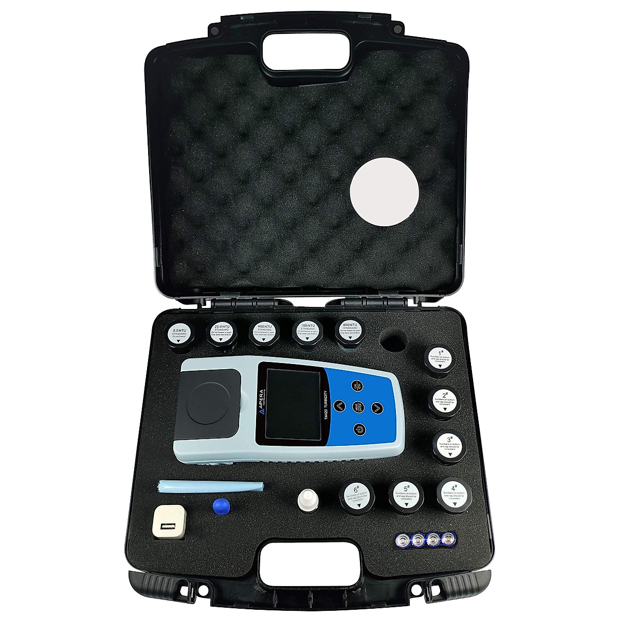 Apera Instruments Water Quality Tester Bundle - Turbidity Meter + pH/EC/TDS/Salinity Multi-Parameter Pocket Tester Kit