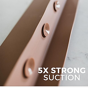 Dreamroo Silicone Sink Water Splash Guard and Sink Edge Protector for Kitchen and Bathroom - Non-Slip Bath/Tub Splash Guard - 19.5" x 5.5"