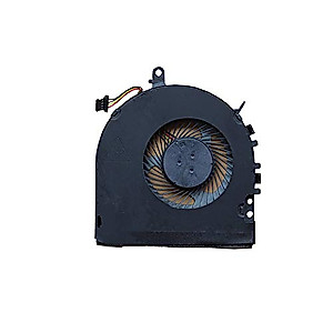 Z-one Fan Replacement for HP Envy M6-P M6-P013DX M6-P014DX M6-P100 M6-P113DX M6-P114DX Series CPU Cooling Fan Cooler 812682-001 4-Pin 4-Wires