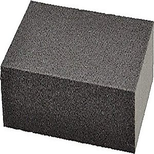 B90-M Medium Grit Sanding Sponge, 2 5/8" x 4" x 1", Black