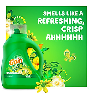Gain 55867 Liquid Laundry Detergent, 100 Oz