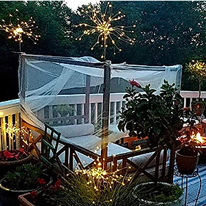 CE-galaxy Outdoor Solar Garden Lights 2 Pack (Stars)