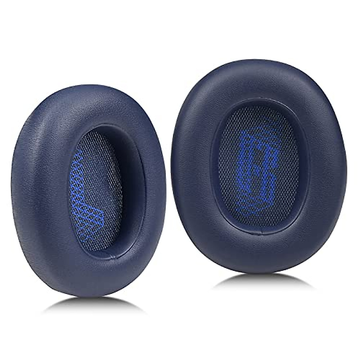 Live 650BTNC Earpads Replacement Ear Cushion Protein Leather Memory Foam Ear Pads Compatible with JBL E65BTNC Duet NC Live 650TNC Live 660 BTNC Wireless Over-Ear Headphones (Midnight Blue)