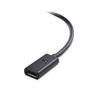 Cable Matters Unidirectional 32.4Gbps Active DisplayPort Extension Cable Gender Changer 25 ft / 7.5m, Support DisplayPort 1.4 with 8K 60Hz and HDR, for Oculus Rift S, HTC Vive Pro, Gaming Monitors