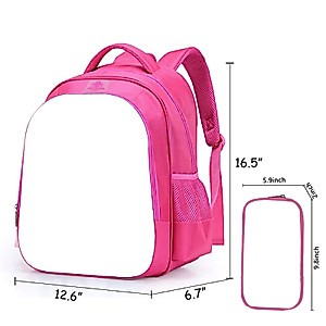 Isabella Backpack with Mirabel BackpackAbuela Alma Waterproof Breathable Polyester Pink Backpack for Girl (Style-3, S)