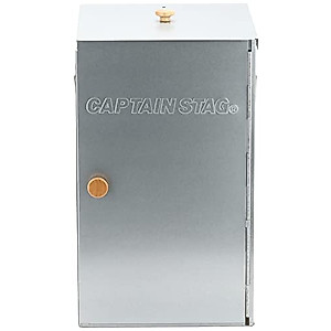 CAPTAIN STAG M-6547 Barbecue Smoker, Advanced Folding Smoker, Smoke Compatible