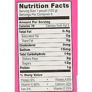 Earth's Best, Organic Fruit Yogurt Smoothie, Mixed Berry (Pack of 6)