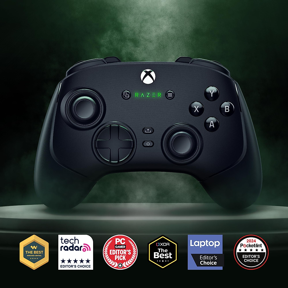 Razer Wolverine V3 Pro Wireless Gaming Controller: Licensed for Xbox Series X|S, Xbox One, Windows PC - 6 Remappable Buttons - Fast Triggers - Customizable Thumbsticks - Wired Tournament Mode - Black
