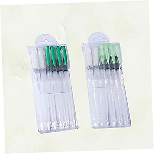 LIGHTAOTAO 2 Set/12pcs Classroom Drawing Supplies Powdered Pigment Watercolor Paints Water Soluble Colored Pencils Ink Pen Water Brush Pen Water Coloring Brush Pen Watercolor Brush Stick