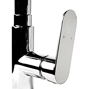 ALFI brand ABKF3480-PC Kitchen Faucet, 15.25"H, Polished Chrome