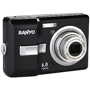 Sanyo S650 6MP Digital Camera with 3x Optical Zoom